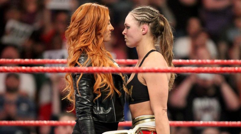 WWE: In programma Ronda Rousey vs Becky Lynch per il futuro? | Spazio ...