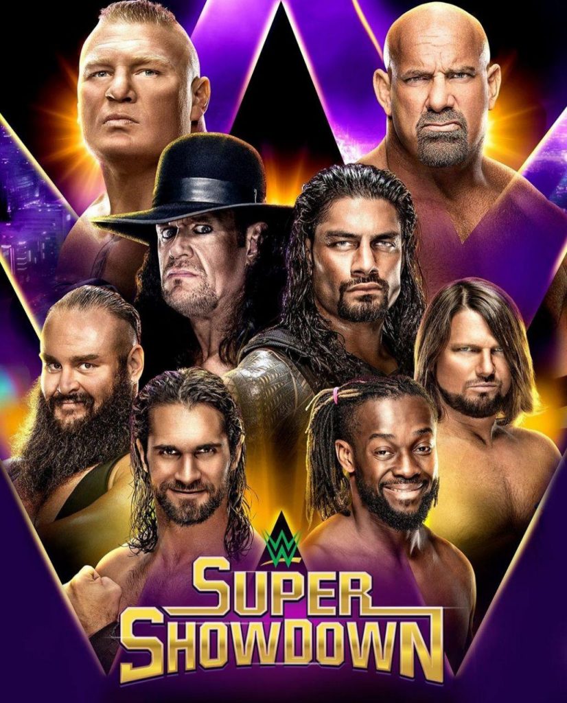 WWE: Ecco il poster di Super ShowDown 2019 | Spazio Wrestling
