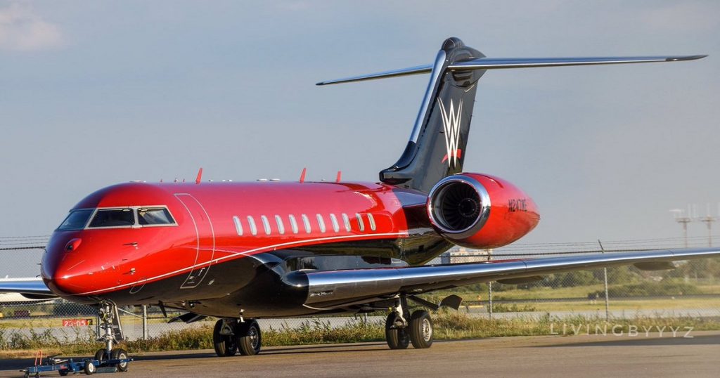 WWE: Jet della federazione avvistato a Dublino *FOTO* - Spazio Wrestling