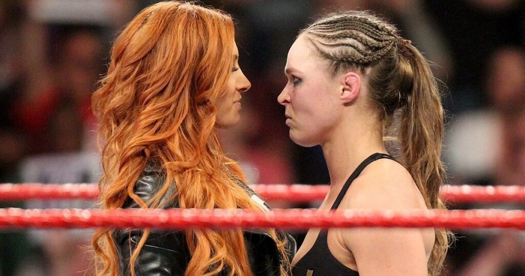 WWE: Becky Lynch stuzzica Ronda Rousey | Spazio Wrestling