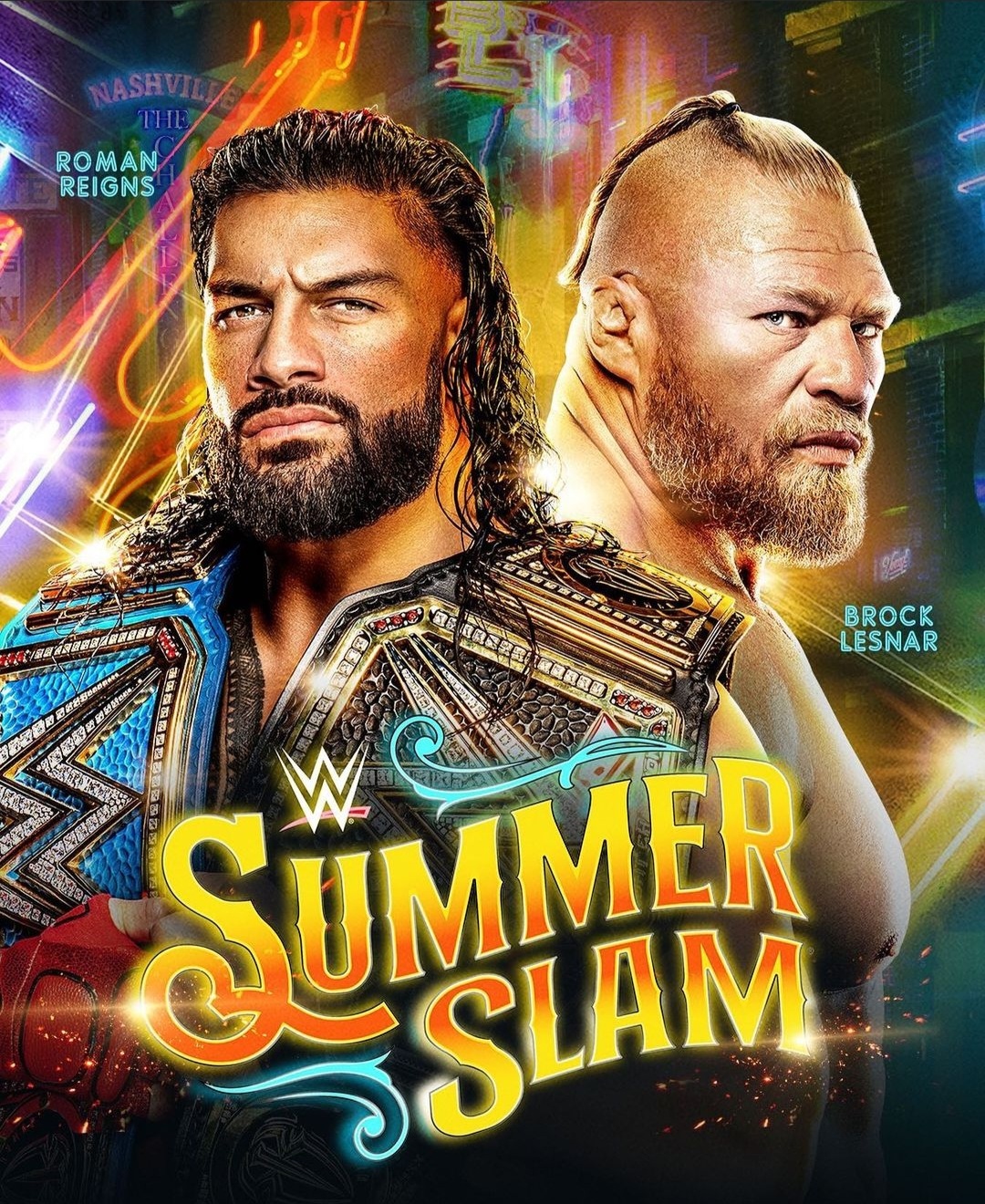 WWE: Rivelato il poster ufficiale di SummerSlam 2022 *FOTO* | Spazio ...