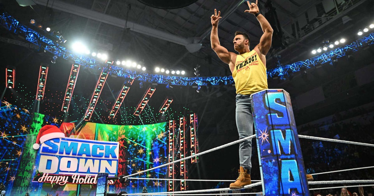 WWE: LA Knight sanguina durante SmackDown "New Year's Revolution ...
