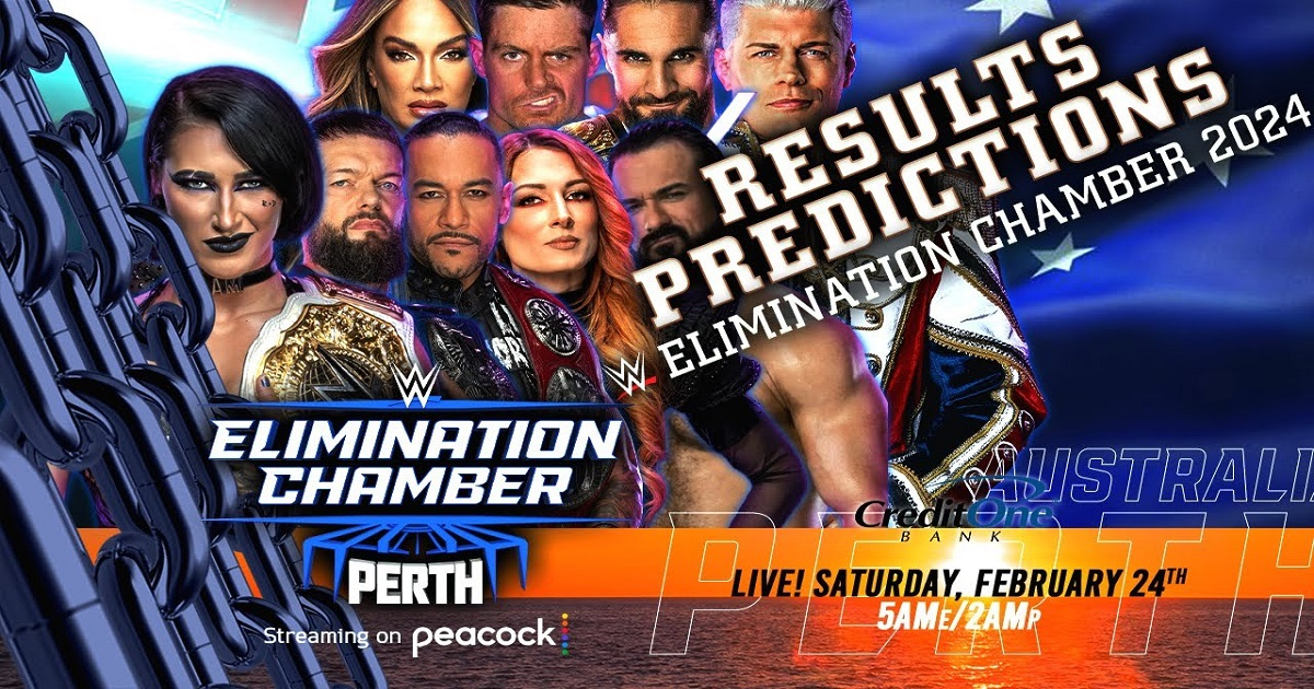WWE PREDICTIONS: Elimination Chamber 2024 - Spazio Wrestling